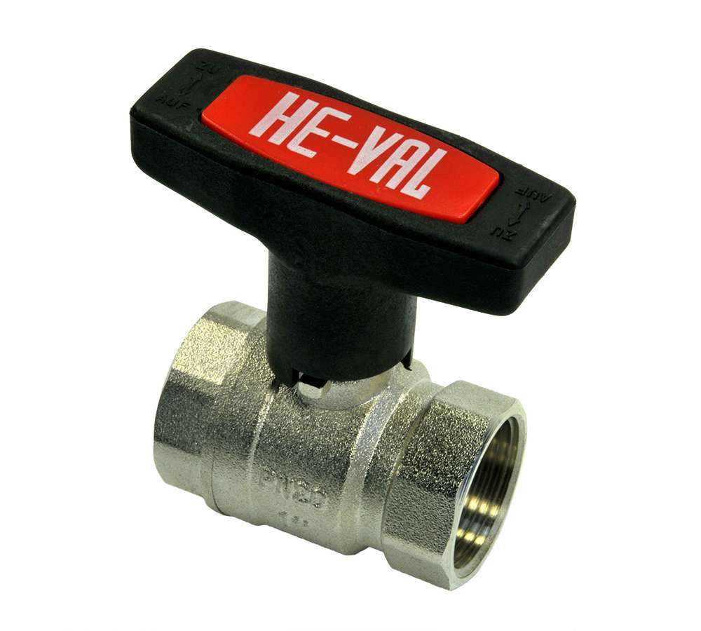 Kugelhahn IG x IG, mit T-Griff | HE-VAL